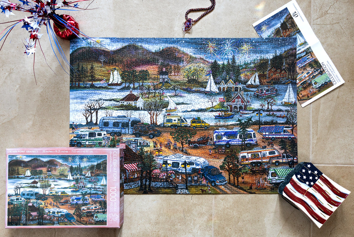Celebration - 1000 piece Jigsaw Puzzle – Crown Point Graphics