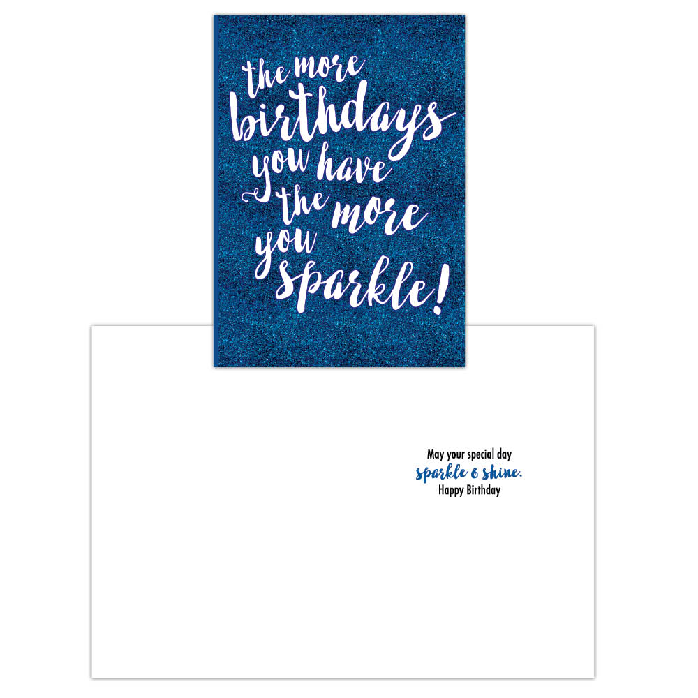 Sparkle - Individual Birthday Card – Crown Point Graphics